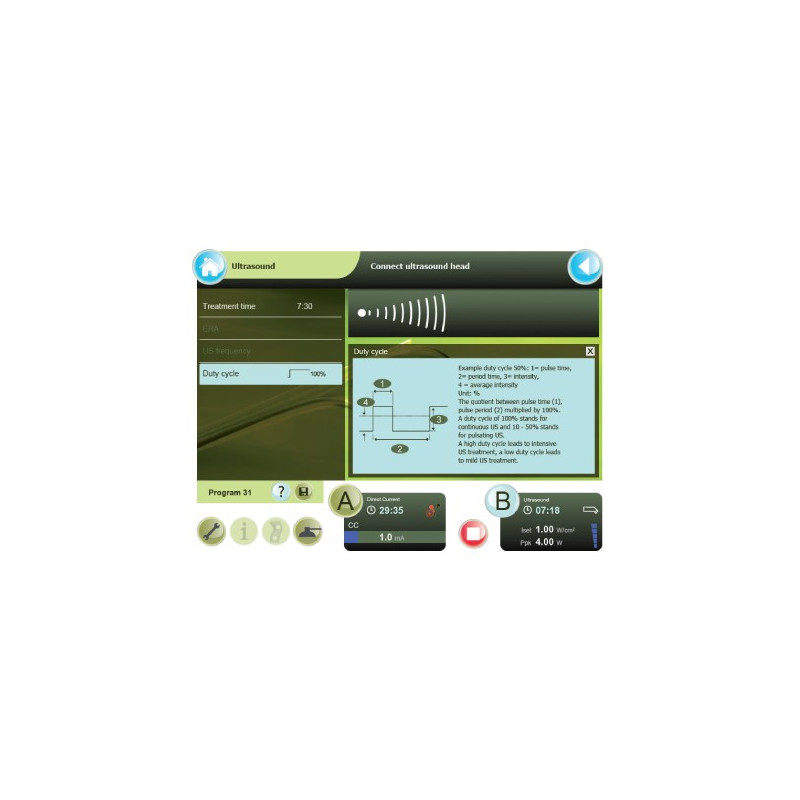 Gymna Duo 400 Electrotherapy unit | Medi-Shop.gr