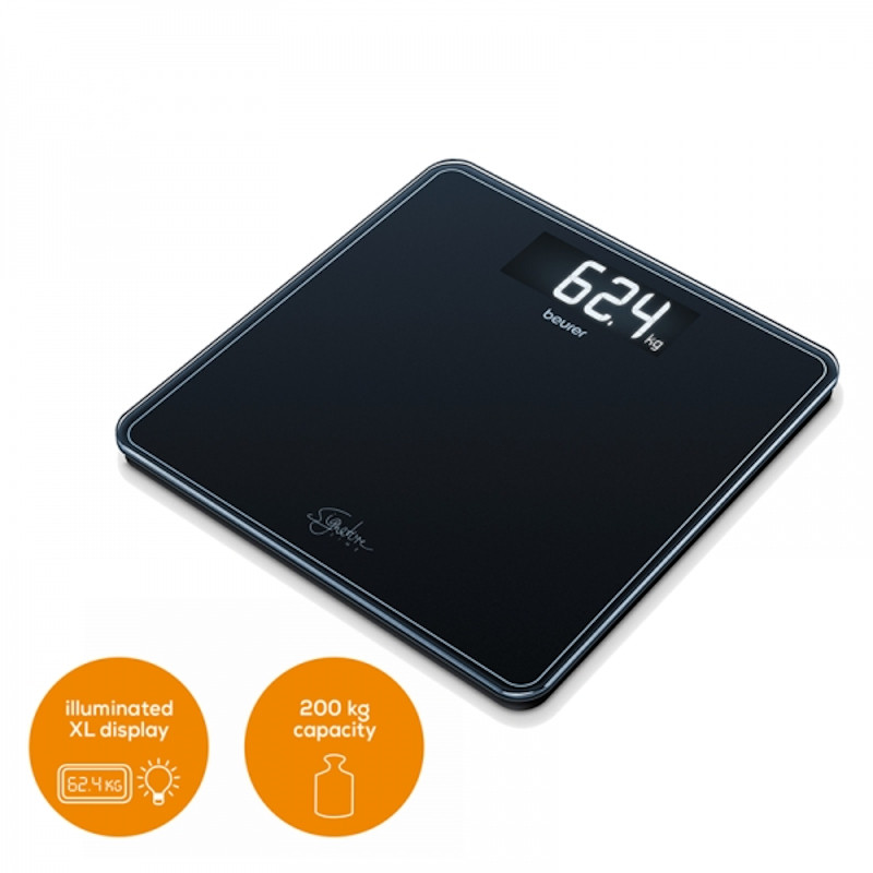 Beurer GS400 Signature Line glass bathroom scale | Medi-Shop.gr