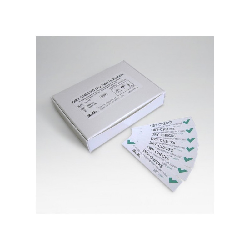 Steritec Dry-Checks dry heat sterilization indicators (250 pcs) | Medi ...