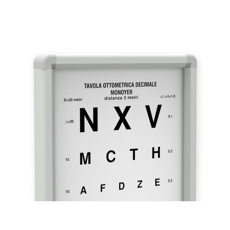 Monoyer optometric chart 3m 27391 | Medi-Shop.gr