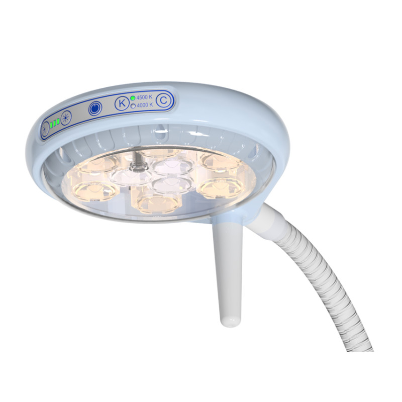 Εξεταστικός φωτισμός Rimsa Primaled Flex με 9 LEDs τροχήλατος | Medi ...