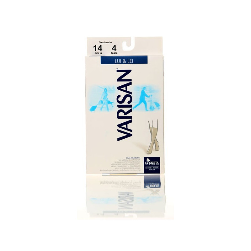 Varisan Lui & Lei calf high14mmHg Closed toes grigio | Medi-Shop.gr