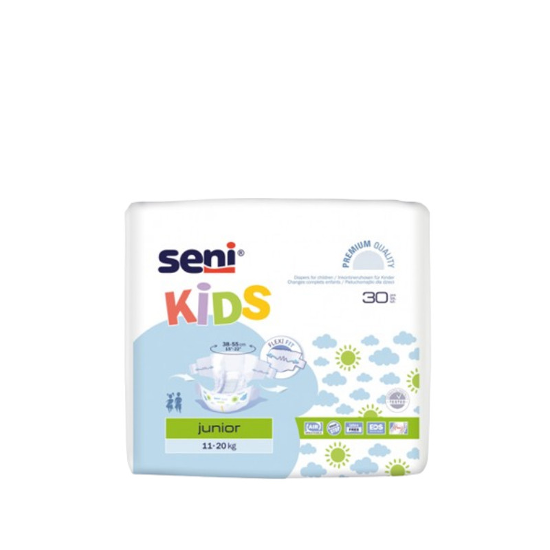 Παιδικές πάνες Seni Kids Junior 11-20 kg (30 τμχ) | Medi-Shop.gr