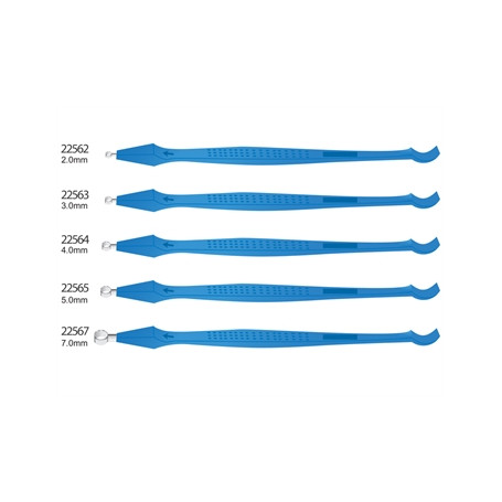 Dermal curette with scraper 7mm 22567 (10 pcs) | Medi-Shop.gr